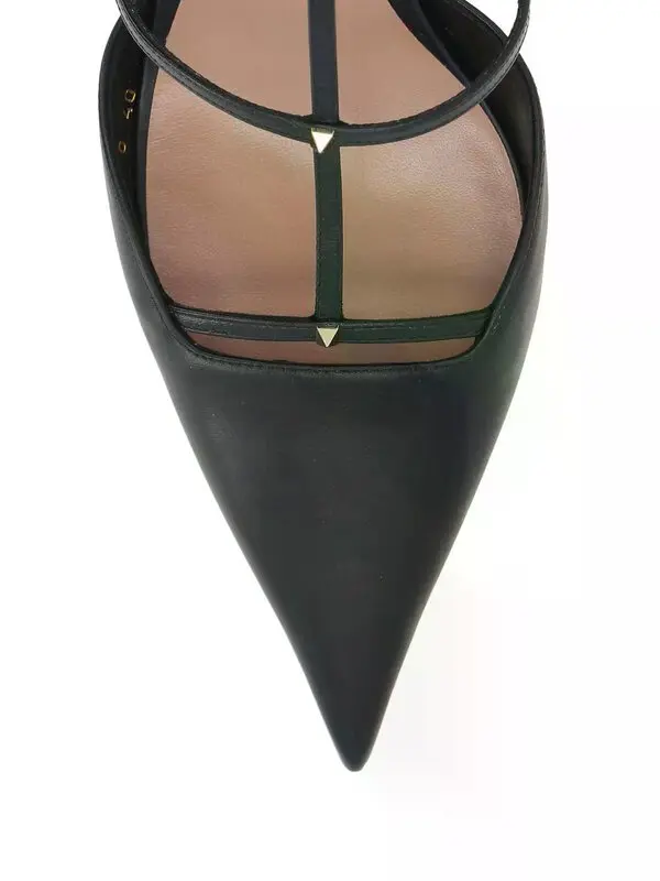 Valentino Garavani 60mm Rockstud Wispy Mules - Black