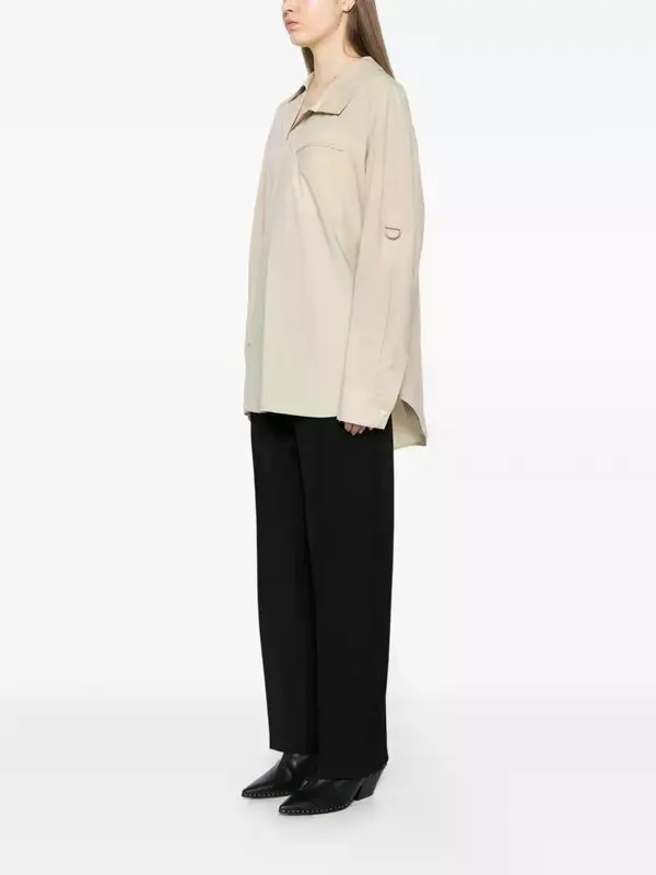 SYSTEM Asymmetric Neck Blouse