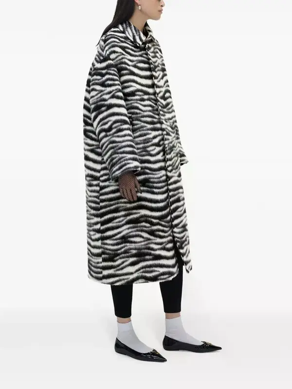 Marc Jacobs The Zebra Brushed Coat
