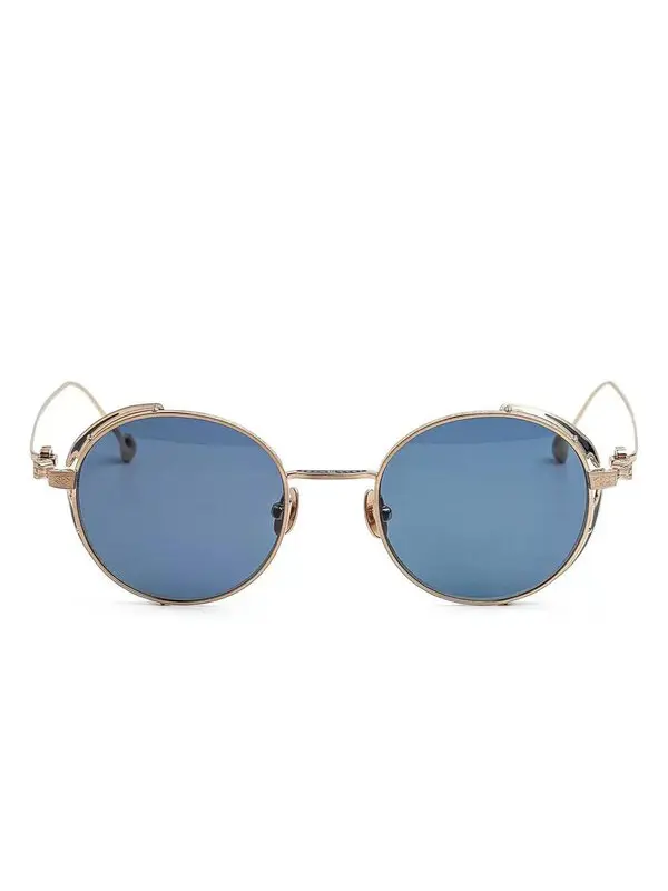 Matsuda Round-frame Sunglasses - Gold