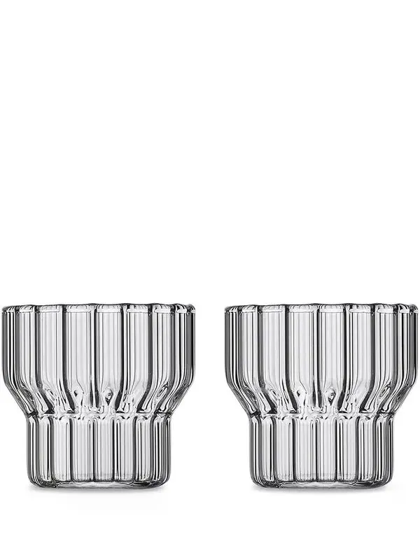 FFERRONE DESIGN Boyd 2-piece Glass Set - Neutrals