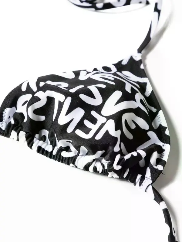 Vetements Logo-print Triangle Bikini Top