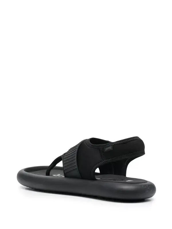 Camper X Ottolinger Buckle-fastening Recycled Sandals - Black