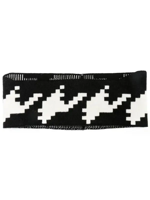 Perfect Moment Houndstooth Knit Headband