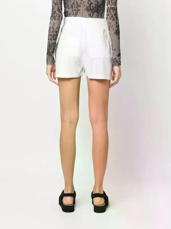THOM KROM Drawstring Waistband Shorts