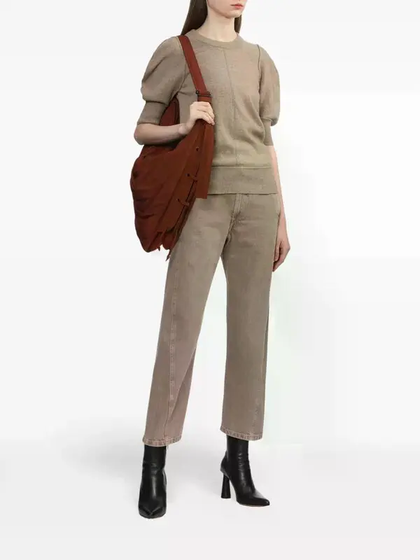 LEMAIRE Large Soft Game Shoulder Bag - Red