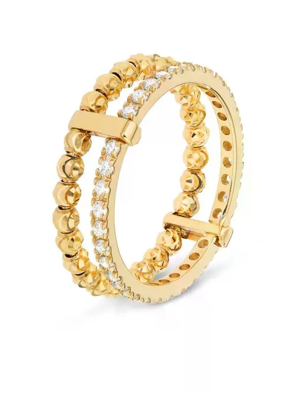 OFFICINA BERNARDI 18kt Yellow Moon Eden Diamond Ring - Gold