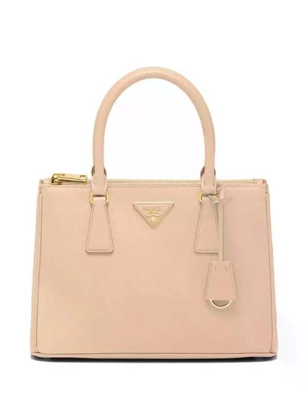 Prada Galleria Leather Tote Bag - Neutrals