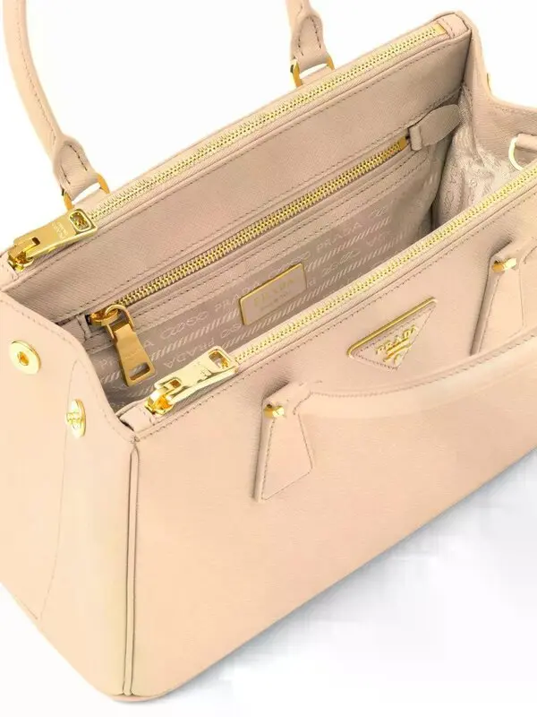 Prada Galleria Leather Tote Bag - Neutrals