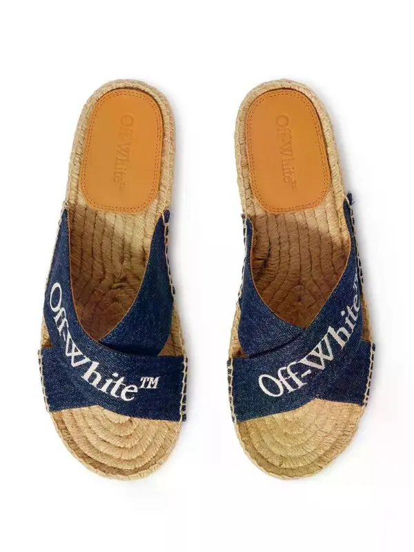 Off-White Criss Cross Espadrilles