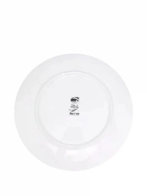 FORNASETTI Peacock Print Plate