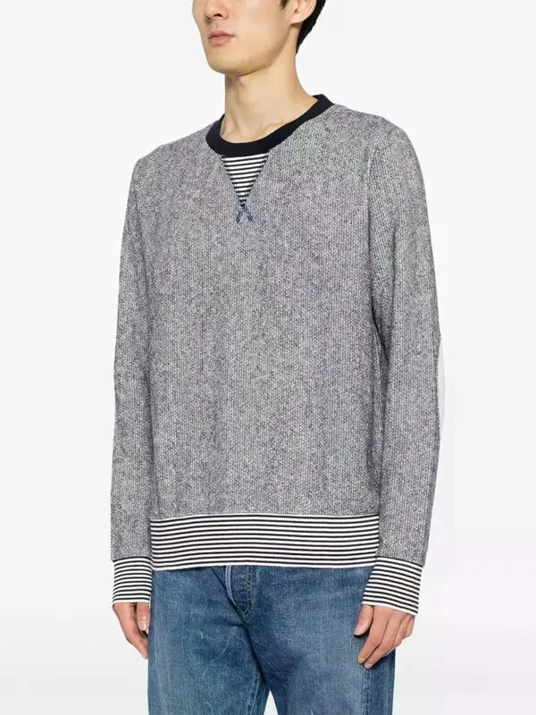 PRIVATE STOCK LABS Trajan Stripe-detail Jumper