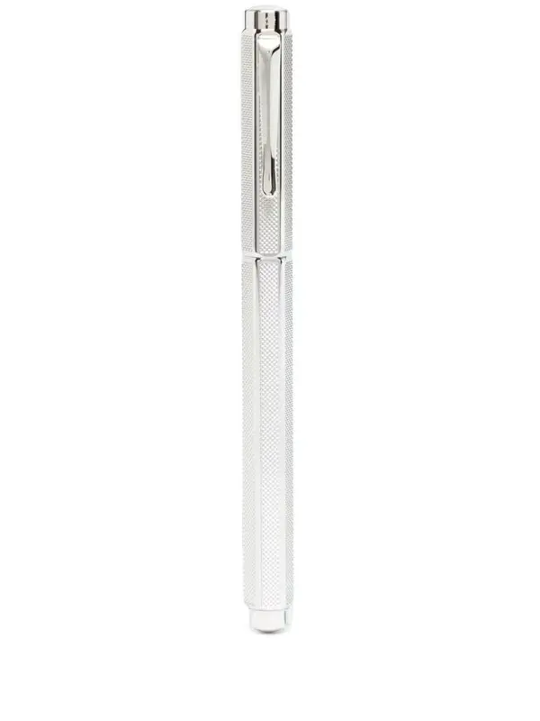 CARAN D'ACHE Textured Ballpoint Pen - Silver