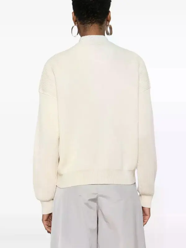 Fabiana Filippi Ribbed V-neck Cardigan