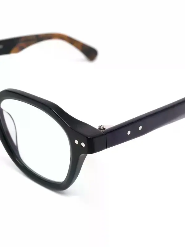 PETER AND MAY Geometric Frame Glasses