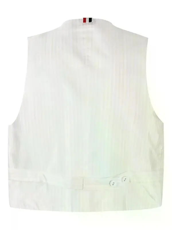 Thom Browne Double-breasted Silk Waistcoat