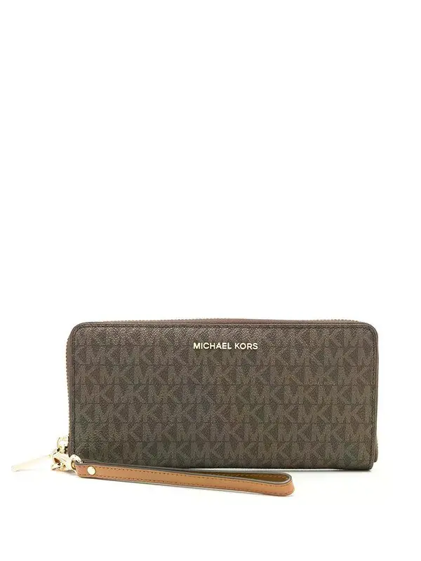 Michael Kors Jet Set Continental Wallet - Brown