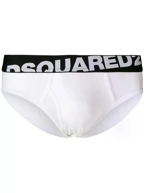 Dsquared2 Logo Waistband Briefs