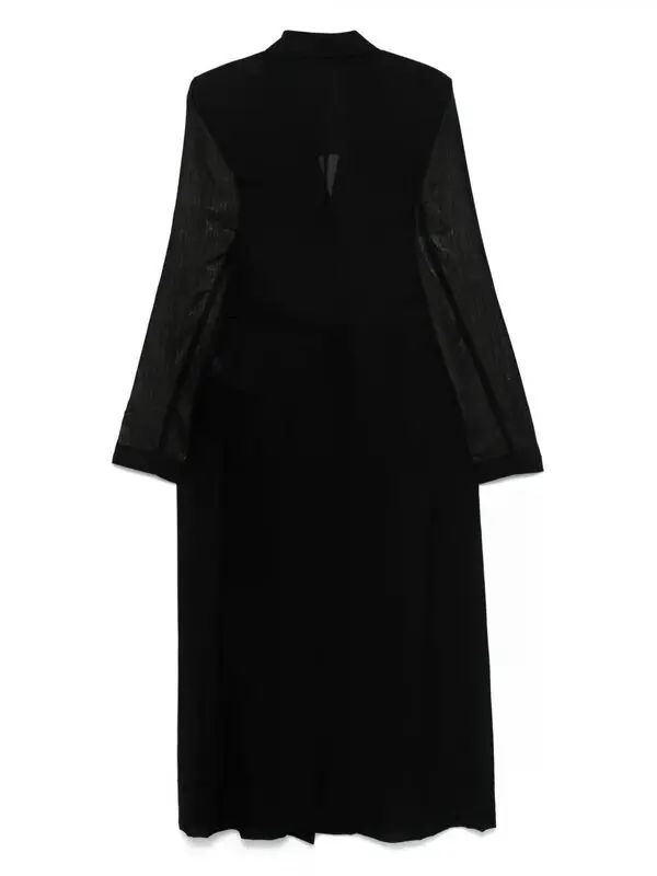 Masnada Wool Blend Long Coat