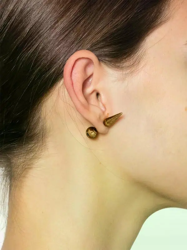 JIL SANDER Spike-stud Earrings