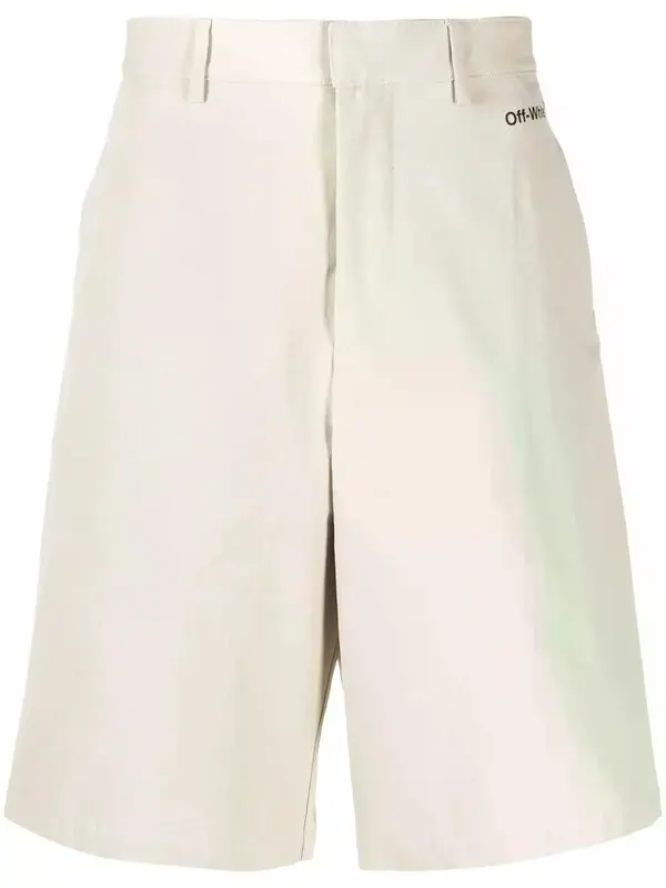 Off-White Arrows-print Bermuda Shorts