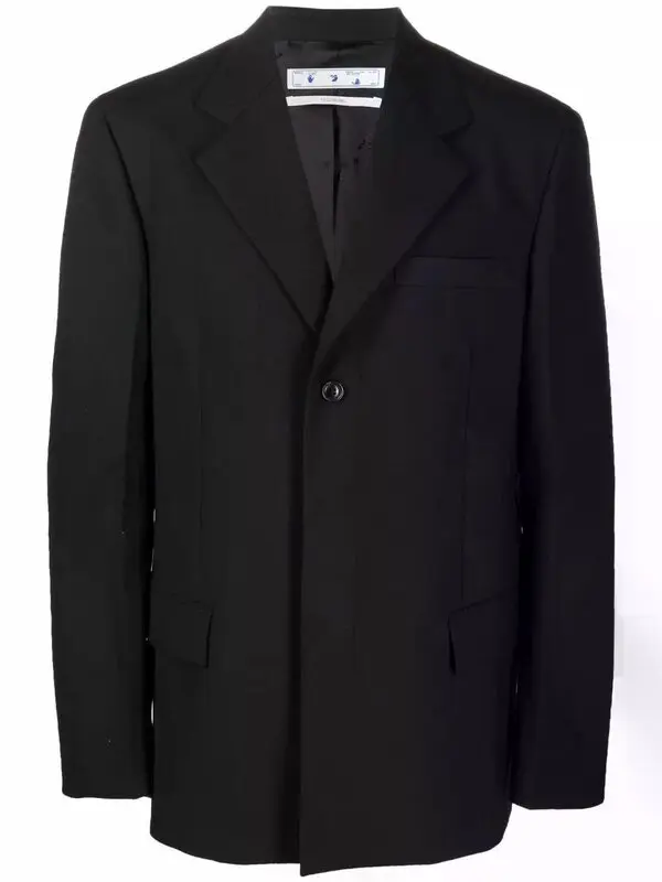 Off-White Industrial-belt Single-breasted Blazer