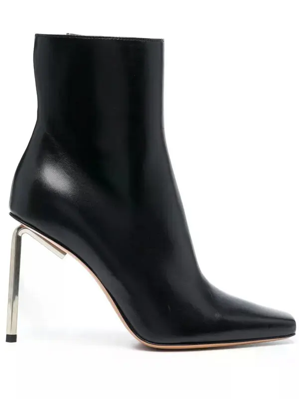 Off-White Allen 100mm Leather Ankle Boots