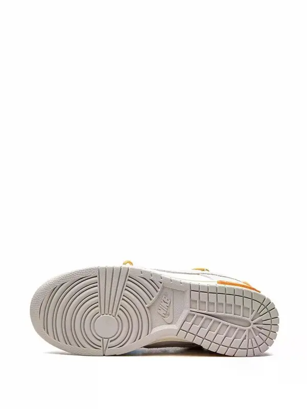 Nike X Off White Dunk Low Lot 34 Sneakers - Neutrals