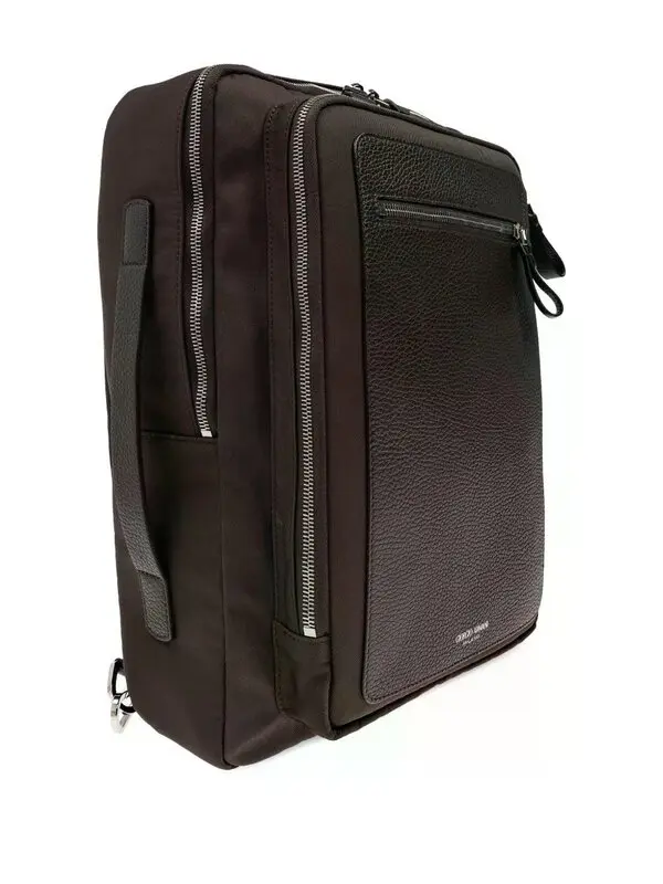 Giorgio Armani Logo-motif Backpack
