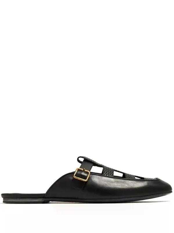 BARRETT Cut-out Leather Mules