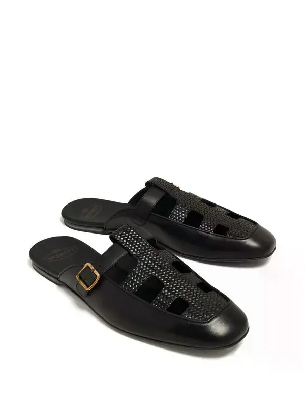 BARRETT Cut-out Leather Mules