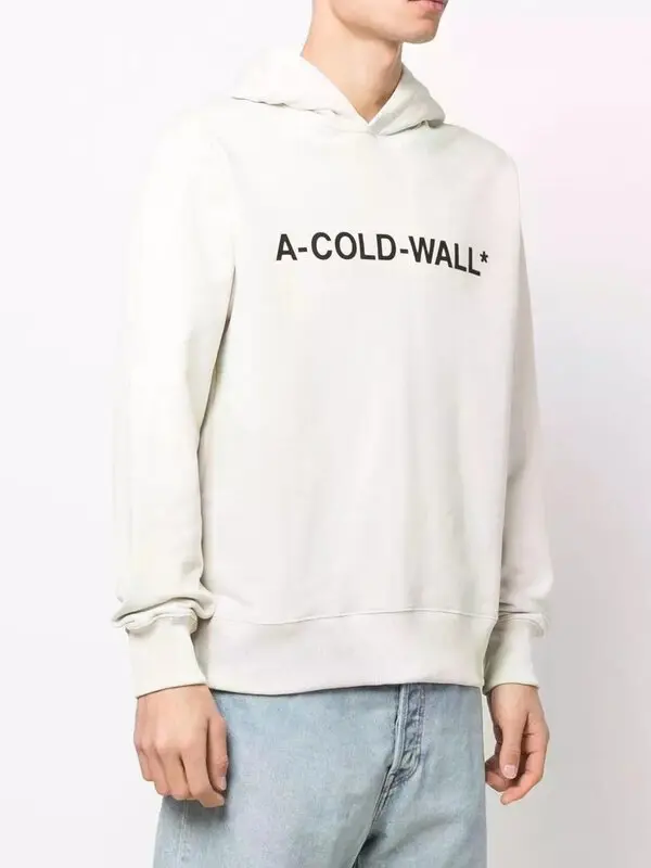 A-COLD-WALL* Logo-print Hooded Sweat Top