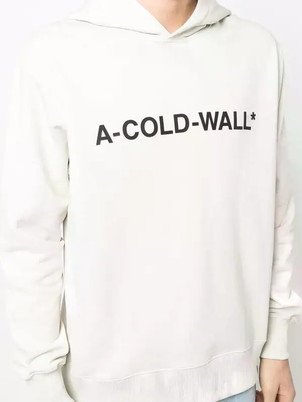 A-COLD-WALL* Logo-print Hooded Sweat Top