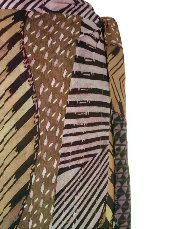 AMIR SLAMA Caminhos Wrap Skirt