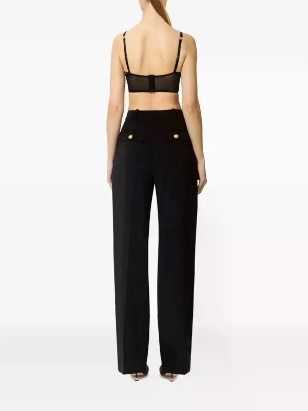 Elisabetta Franchi Stretch Tulle Bra Top