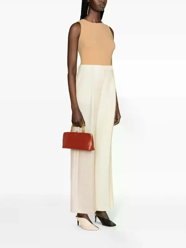 JIL SANDER Round-neck Sleeveless Bodysuit - Neutrals
