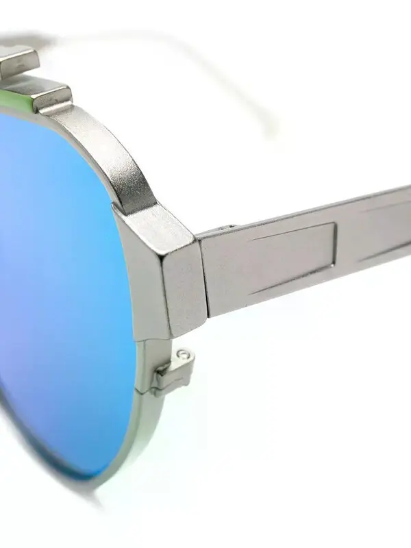 IRRESISTOR Biker Geometric Frame Sunglasses