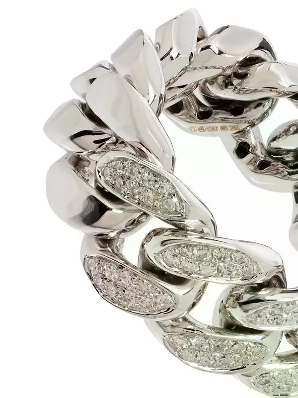 Shay White Gold Diamond Ring - Silver