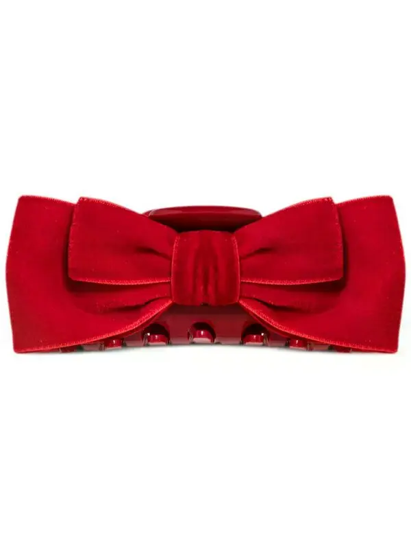 JENNIFER BEHR Matilda Jaw Clip - Red