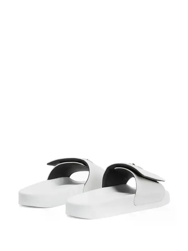 GIUSEPPE ZANOTTI Brett Slides - White