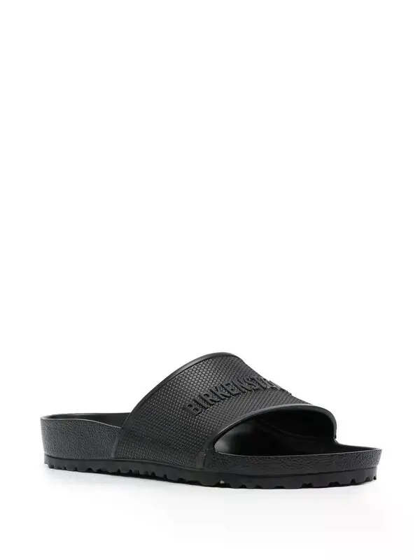 BIRKENSTOCK Barbados Logo-embossed Sliders