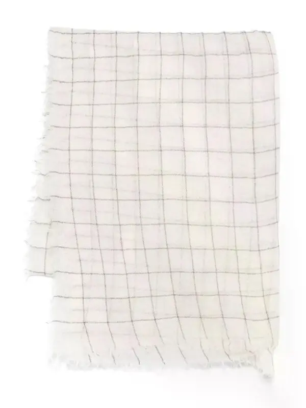 Frenckenberger Cashmere Scarf - Neutrals