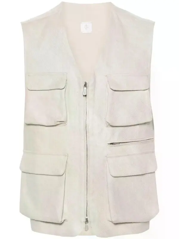 Eleventy Linen Vest