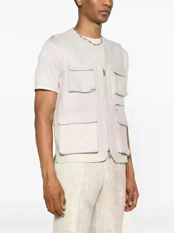 Eleventy Linen Vest