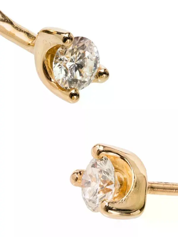 ANITA KO 18kt And Diamond Orbit Stud Earring - Gold