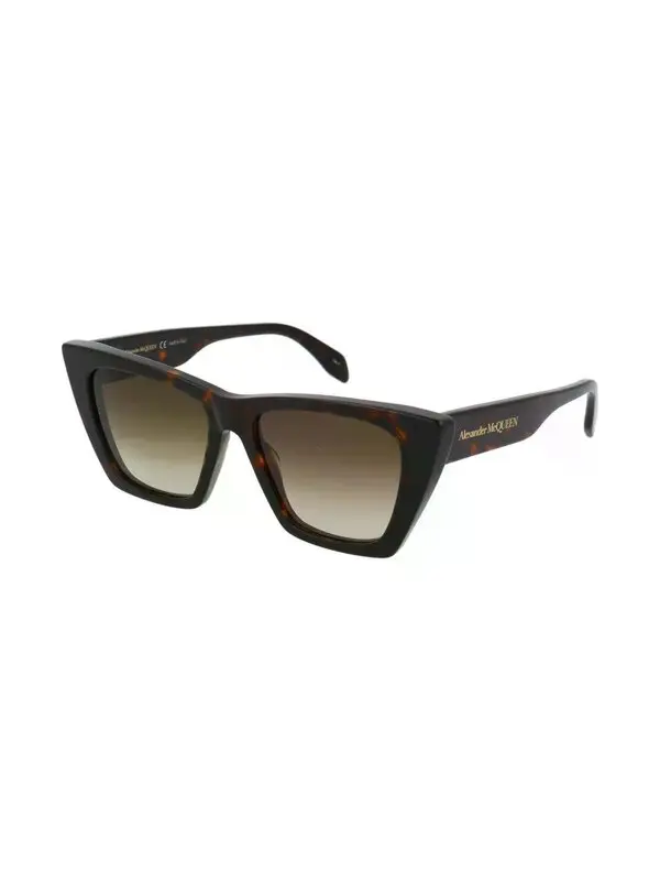 Alexander McQueen Tortoiseshell Cat-eye Sunglasses