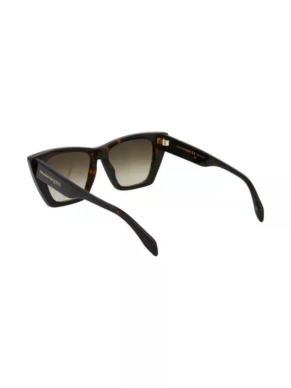 Alexander McQueen Tortoiseshell Cat-eye Sunglasses