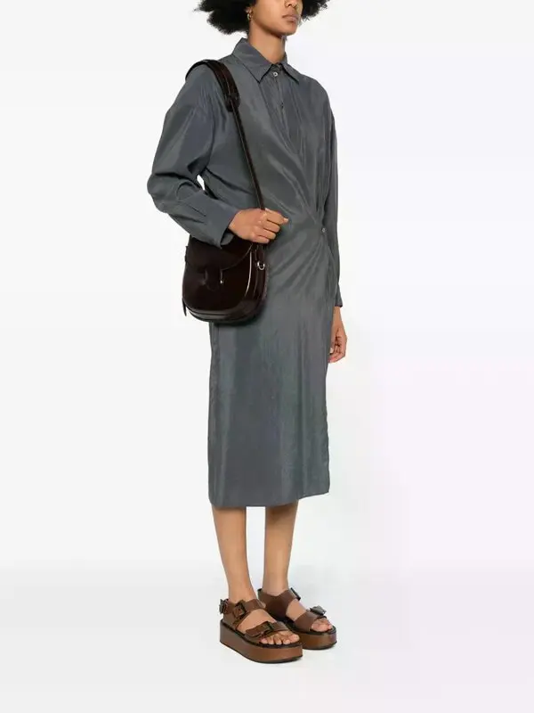LEMAIRE Cartridge Leather Crossbody Bag