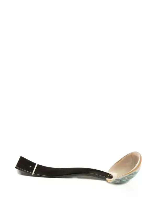GOHAR WORLD Pearl Serving Spoon - Black