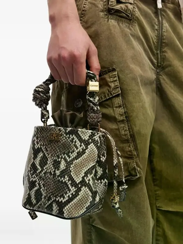 GANNI Mini Bou Bucket Bag